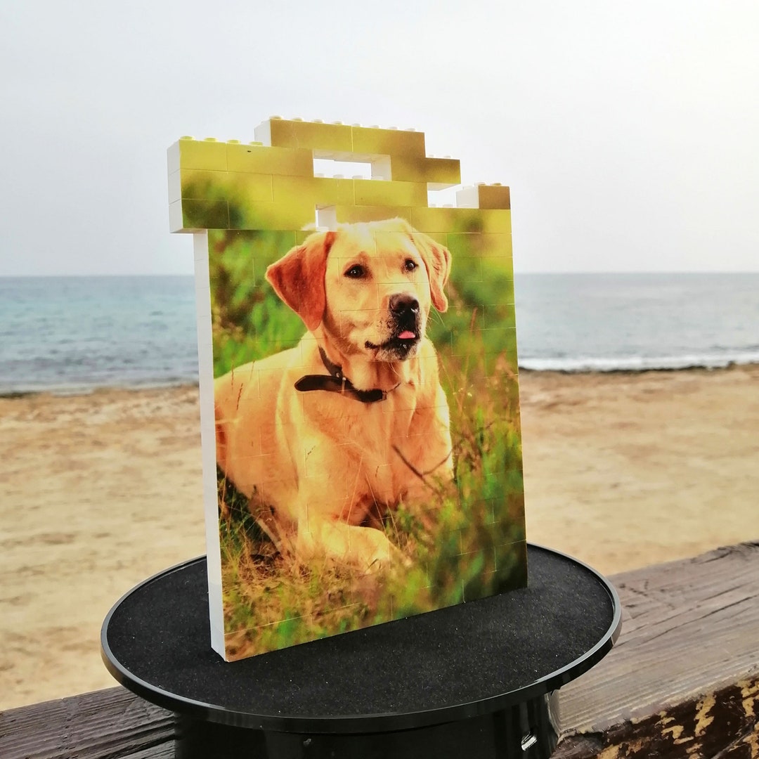 Pet Lover Personalized Brick Photograph, Brick Puzzles, Custom Pet ...