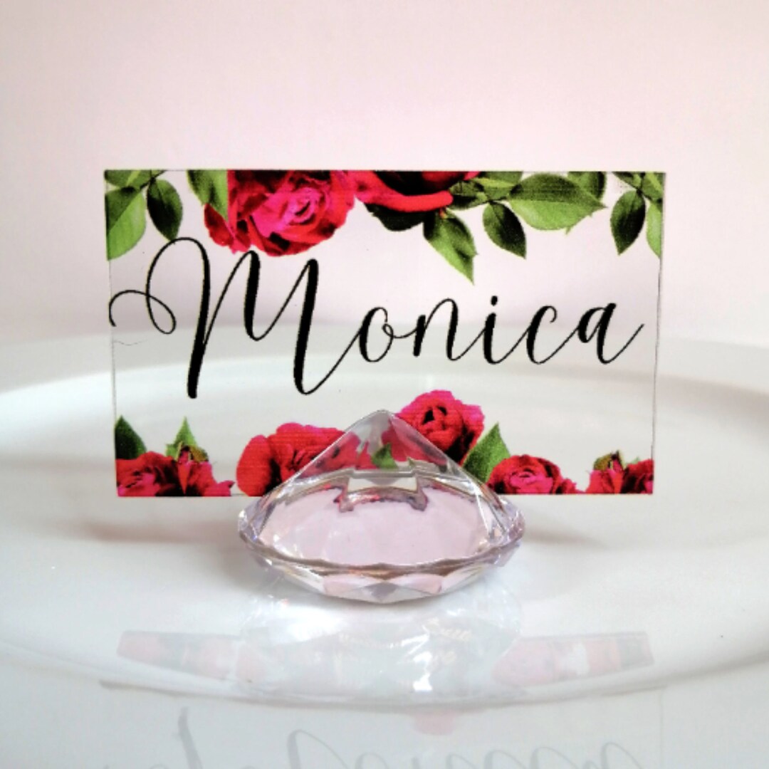 Wedding Table Name Sign, Wedding Table, Guest Name, Acrylic Wedding ...