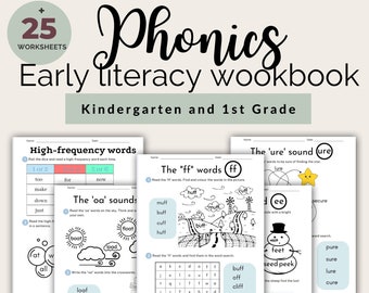 First Grade Phonics - Etsy