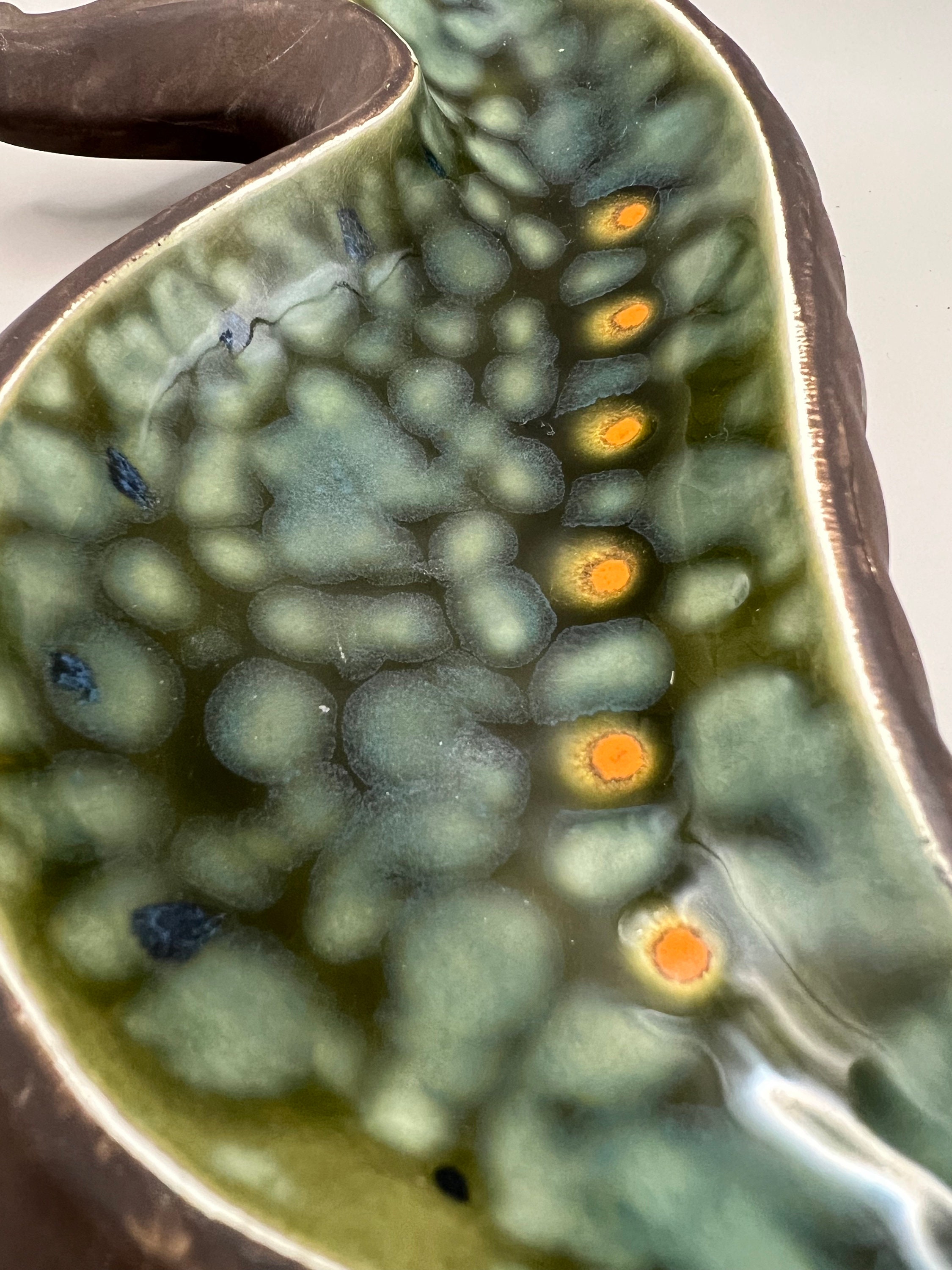 Rare Vintage Beswick Studio Pottery Seahorse Dish 2169 by Graham Tongue ...