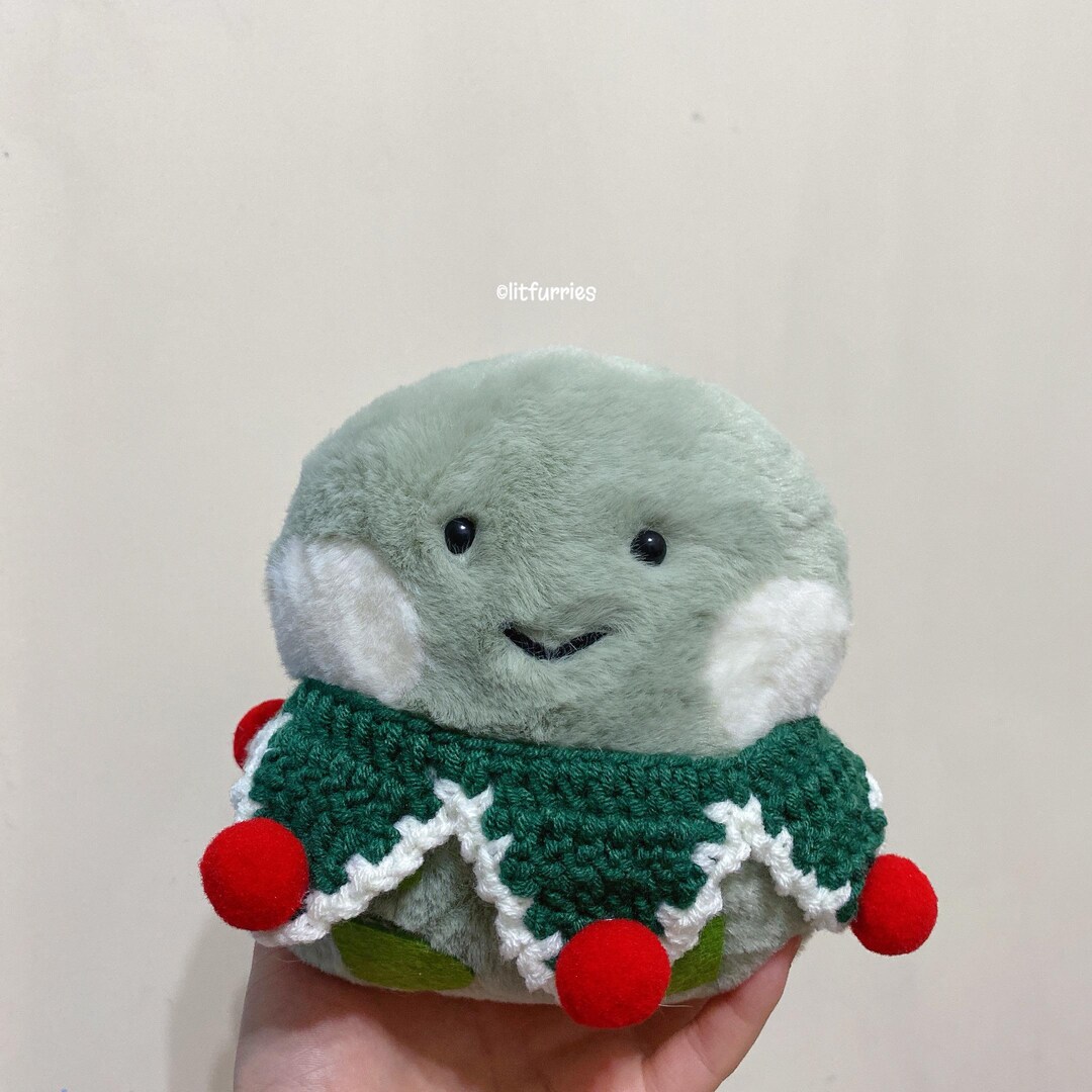 CHRISTMAS TURTLE PLUSH 7”, Stuffed Animal, Turtle Pom Pom Pet, Fluffy ...