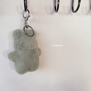 HAPPY FROG Keychain | Plush Keychain | Handmade Keychain | Gift for Her ...