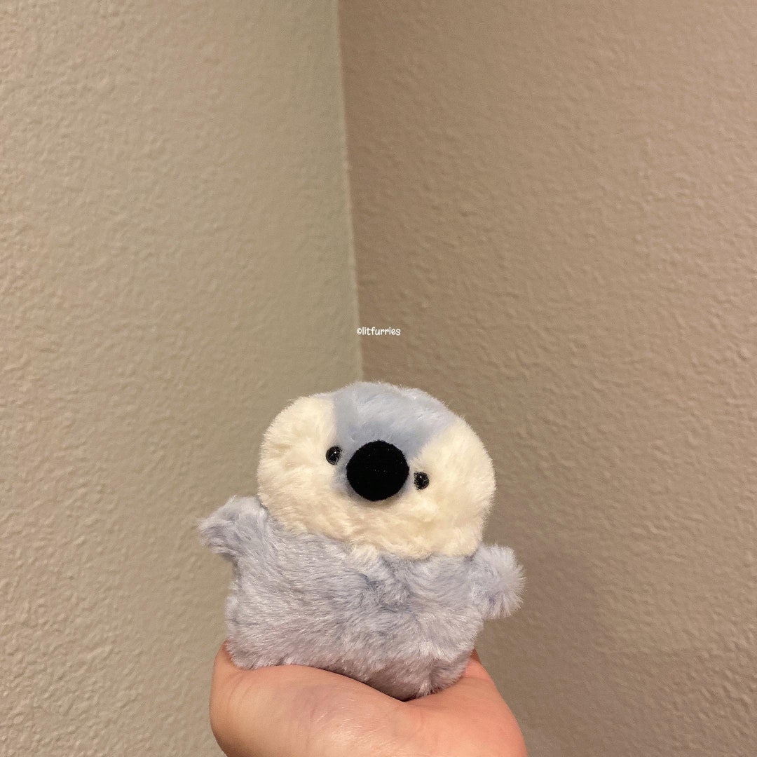 BLUE PENGUIN Pocket Pom Pom Pet, Pocket Worry Pets, Sensory Pets ...