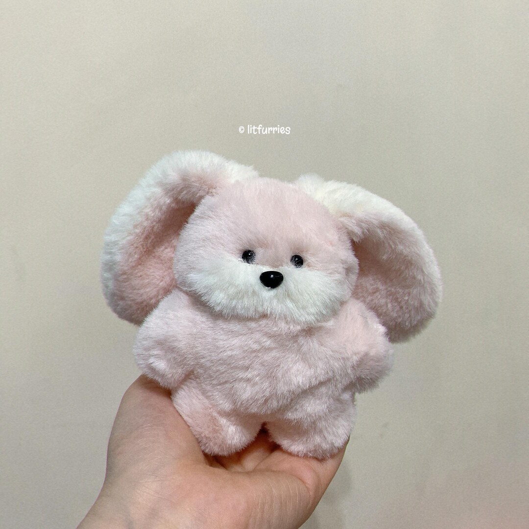 PINKY THE BUNNY Pocket Pom Pom Pet, Pocket Pals, Sensory Pets, Travel ...