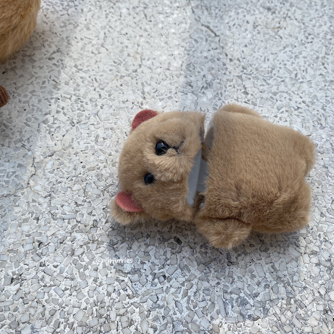 TEDDY BEAR Google Earbuds Case - Soft Plush for Google Buds Pro, Pro 2 ...