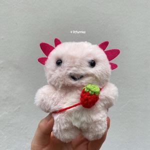 Emo Axolotl Stuffed Animal - Etsy