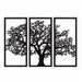 Tree Panels, Wall Panels, Room Decor, Tree Patterns, Laser, CNC, Plasma ...
