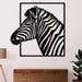 Zebra DXF File - Baby Zebra SVG, Safari Animal Clipart, Cute Zebra Face ...