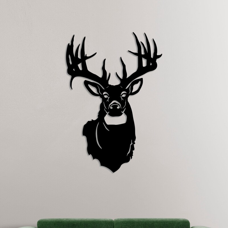 Deer Head - Etsy
