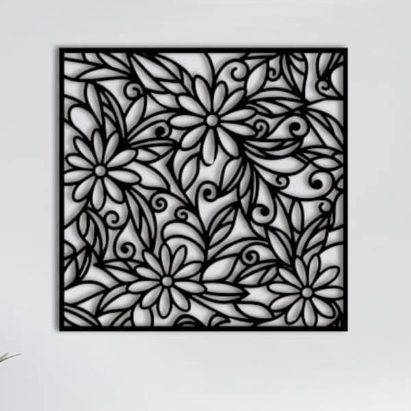 Flower Wall Panel - Etsy