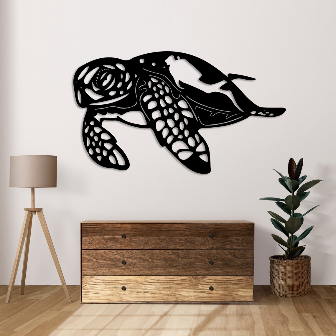 Sea Turtle Scuba Diver Dxf Vector Svg-png-dxf-ai,sea Turtle Svg, Sea ...
