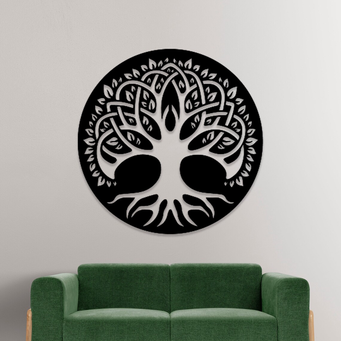 The Tree of Life Symbol Svg, Instant, Dark Silhouette, Instant Download ...
