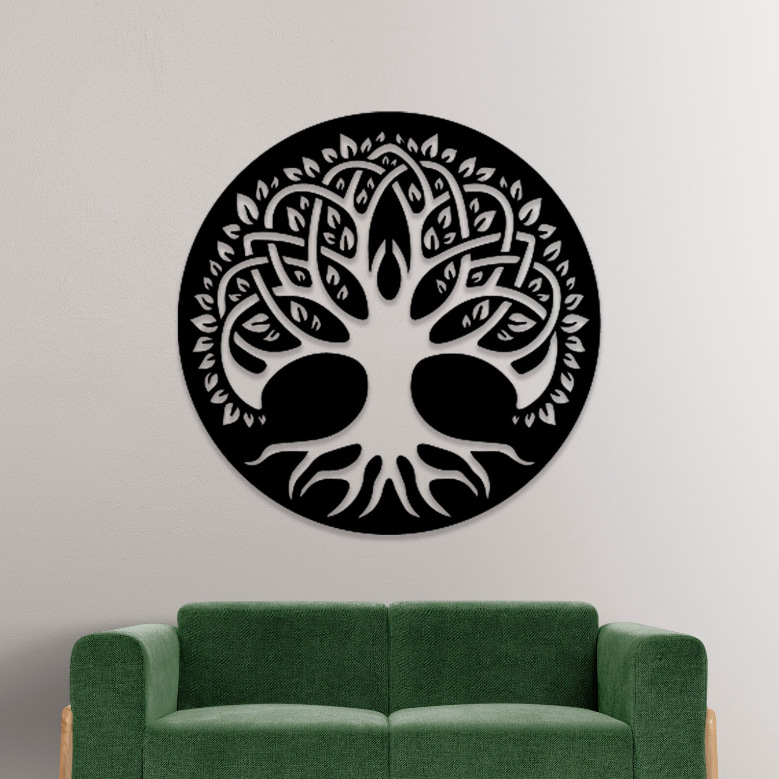 The Tree of Life Symbol Svg, Instant, Dark Silhouette, Instant Download ...
