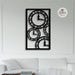 Decorative Clock Panel DXF File for Laser and Plasma Cutting, Wall ...