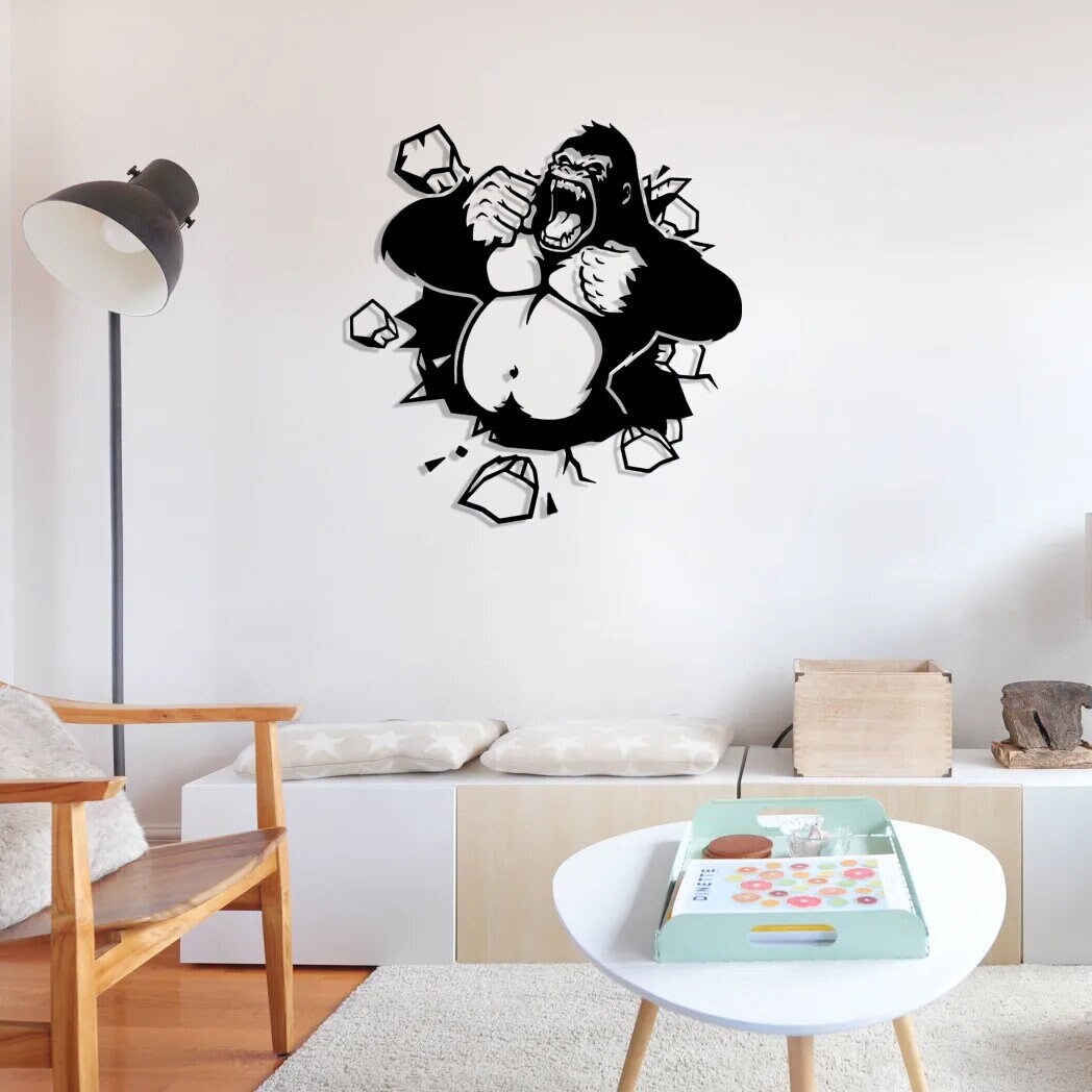 Vector Models Angry Monkey Gorilla Files Vector Face Monkey Angry ...