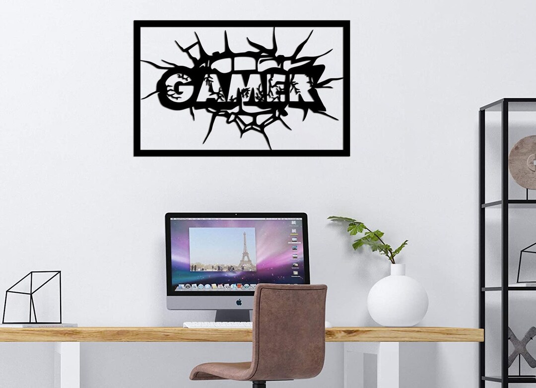 Wall Panel Gamer Svg Wall Decor Game Cnc Files DXF, CDR, SVG, Dxf,pdf ...
