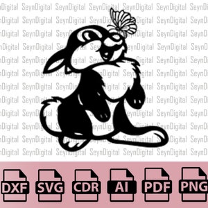 Cute Bunny Svg Dxf Easter Svg Peeking Bunny Rabbit Easter - Etsy