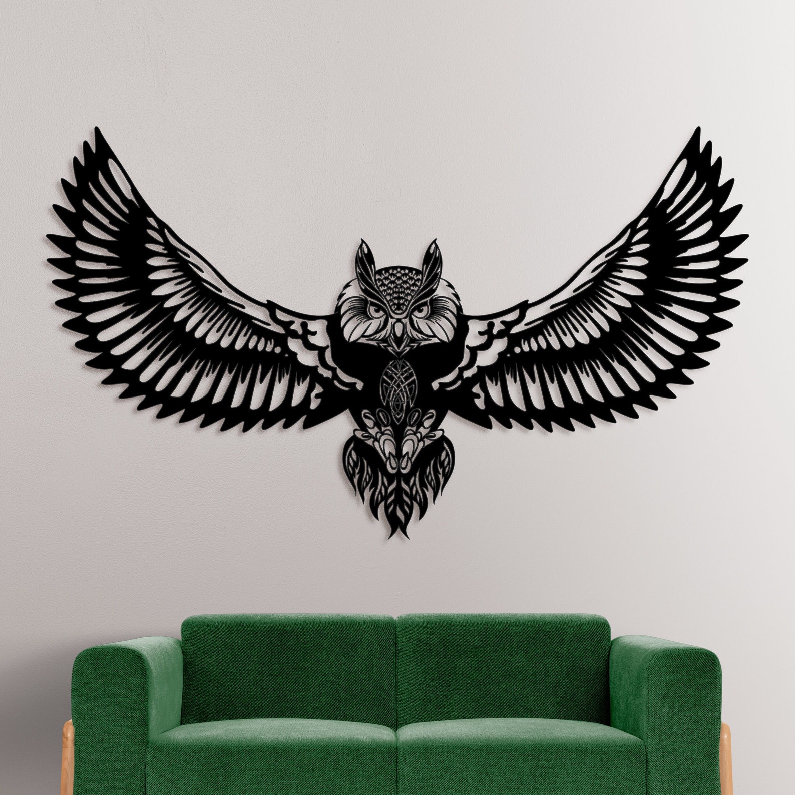 Multilayer Geometric Shape Owl, Laser Cut File, SVG Ai EPS Dxf Laser ...