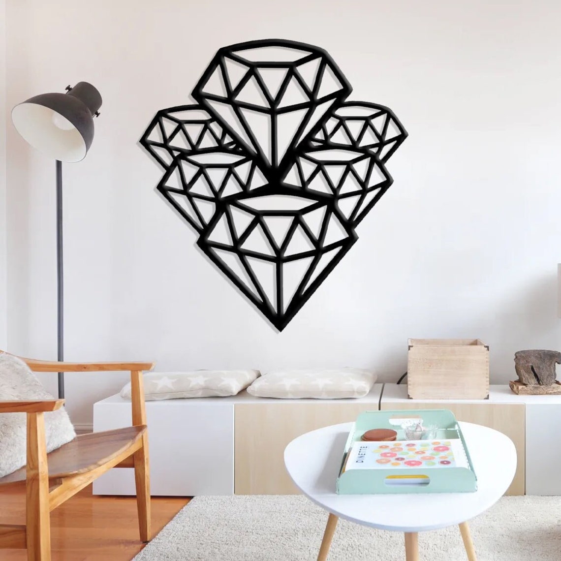Diamond SVG File Diamond Clipart Diamond DXF Diamond - Etsy