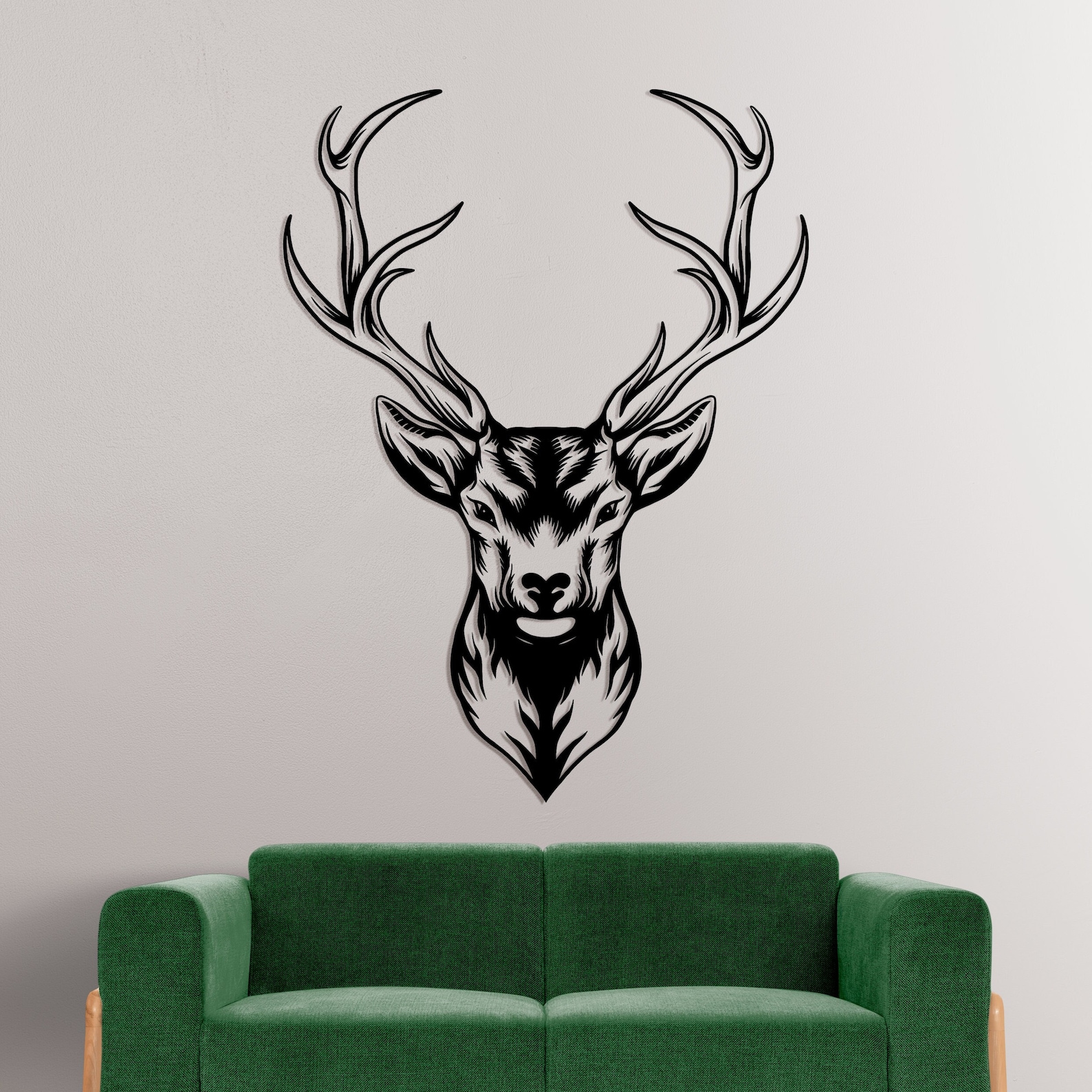 Deer Head Dxf,dxf Files for Plasma, Dxf Files for Plasma, Deer Clipart ...