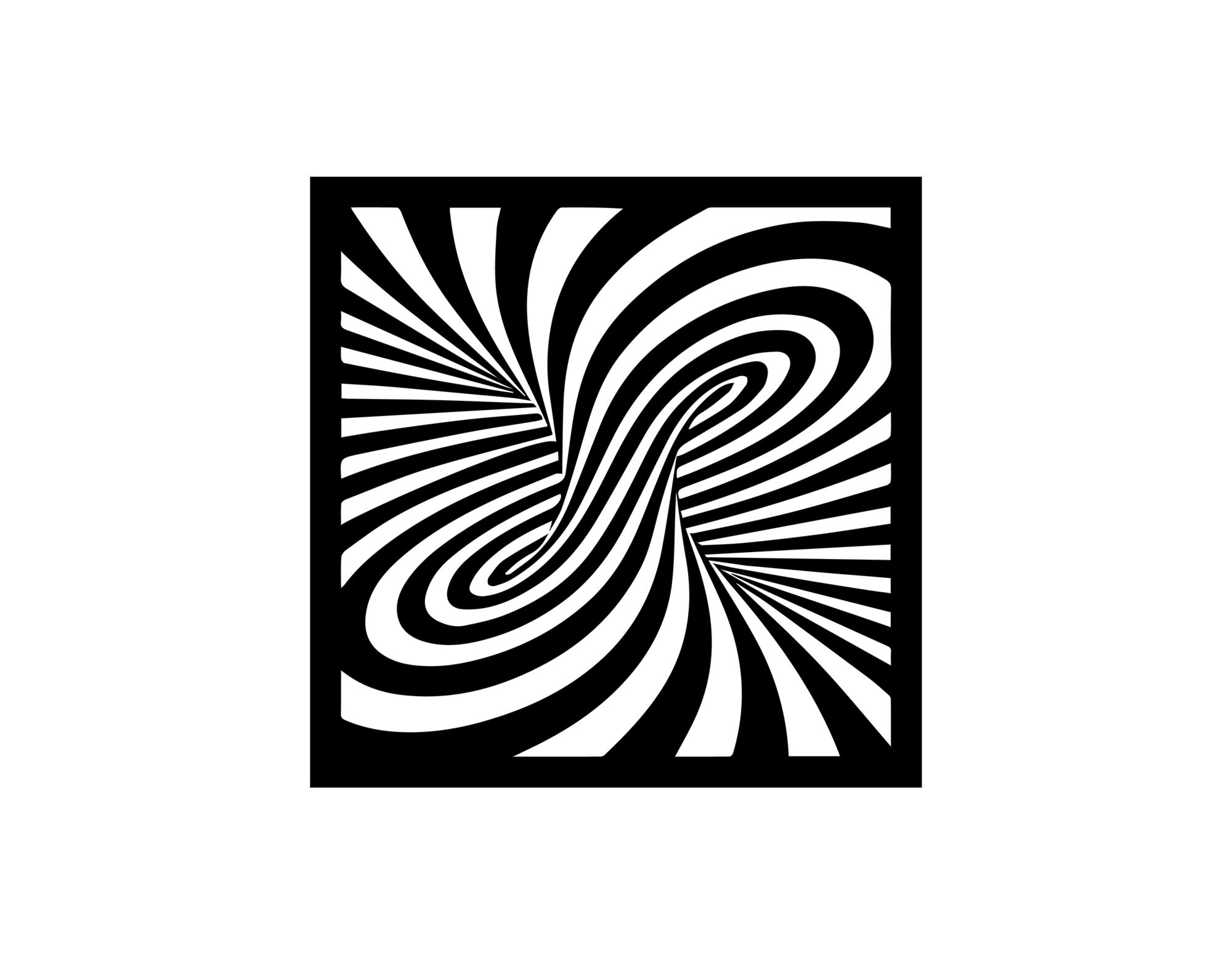 3D Spiral Wall Decor,dxf,svg,ai,png,laser Cut File,hypnosis Spiral Svg ...