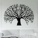 Tree Wall Decor Svg-png-dxf,dark Silhouette, Instant Download,tree ...
