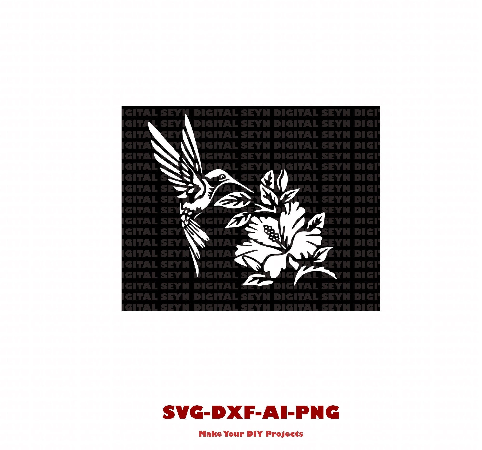 Hummingbird SVG, Dxf, Bird Svg,pdf Humming Bird SVG, Spring, Summer ...