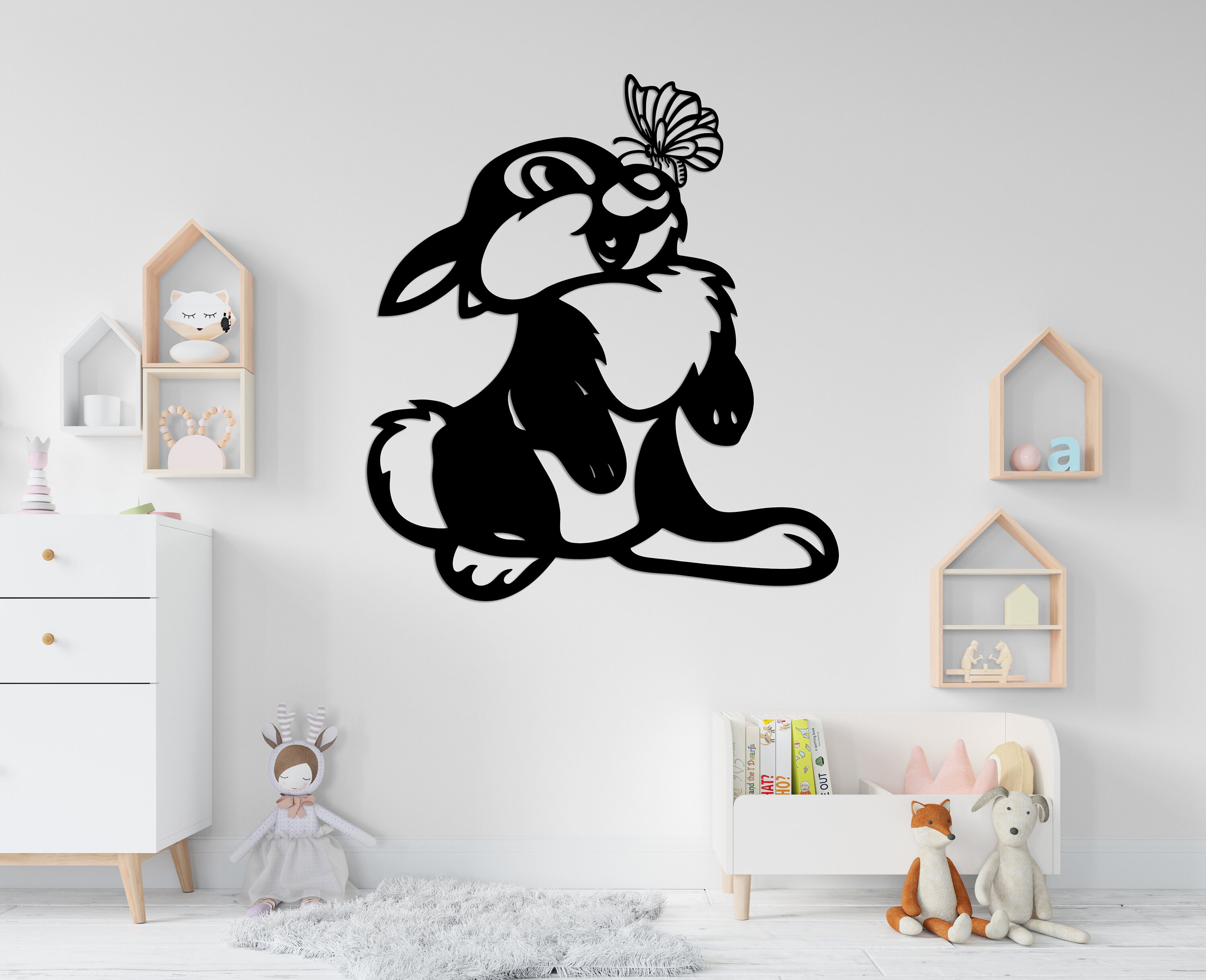 Cute Bunny Svg Dxf Easter Svg Peeking Bunny Rabbit Easter Cartoon Blank ...