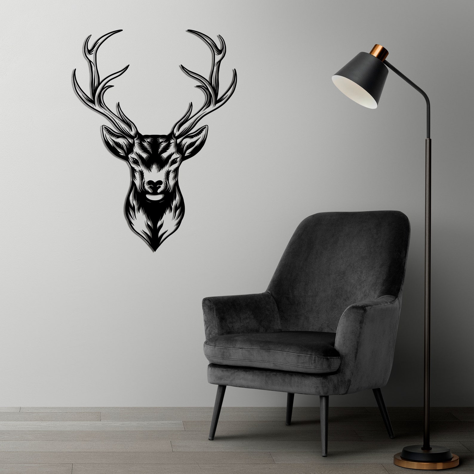 Deer Head Dxf,dxf Files for Plasma, Dxf Files for Plasma, Deer Clipart ...