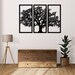 Tree Panels, Wall Panels, Room Decor, Tree Patterns, Laser, CNC, Plasma ...
