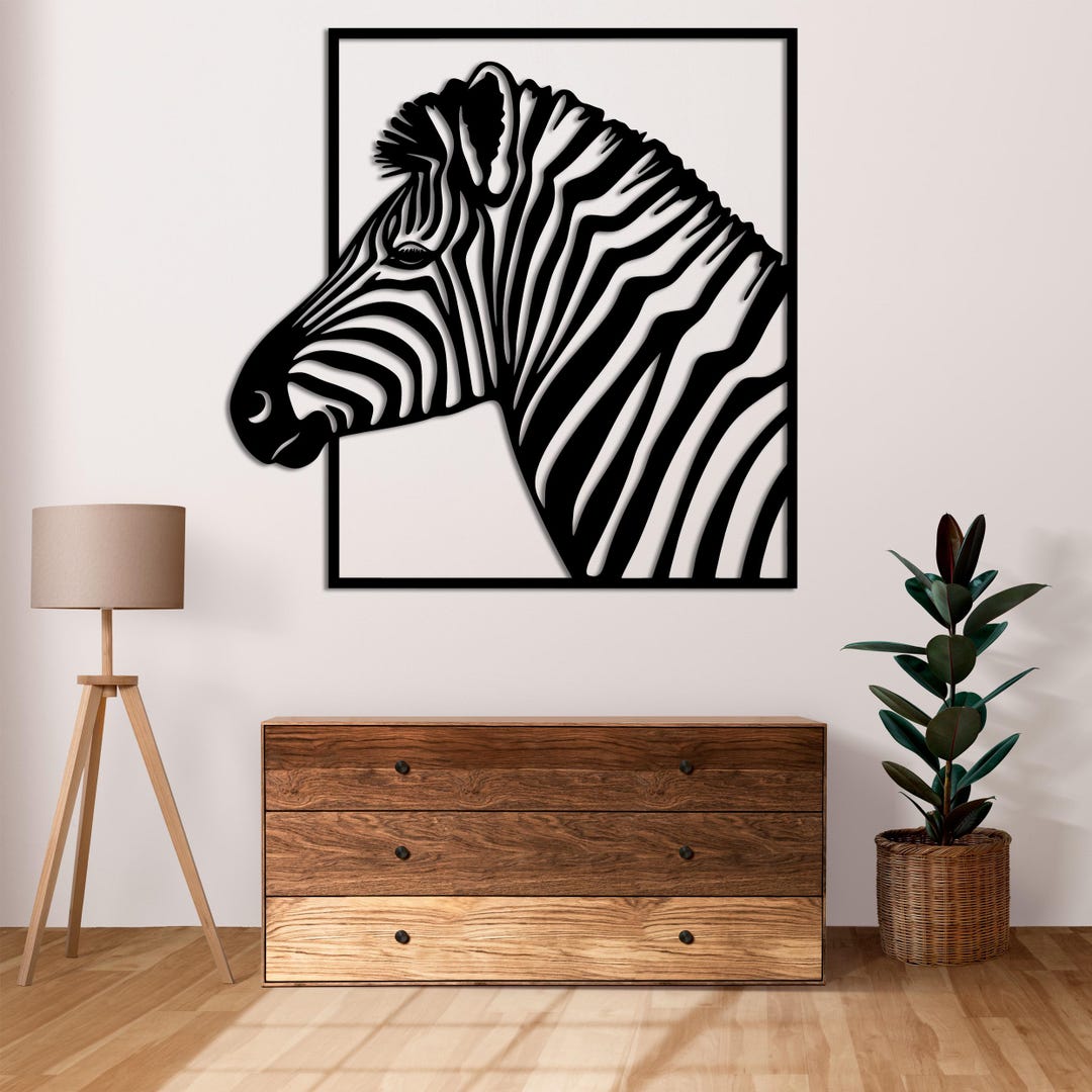 Zebra DXF File - Baby Zebra SVG, Safari Animal Clipart, Cute Zebra Face ...