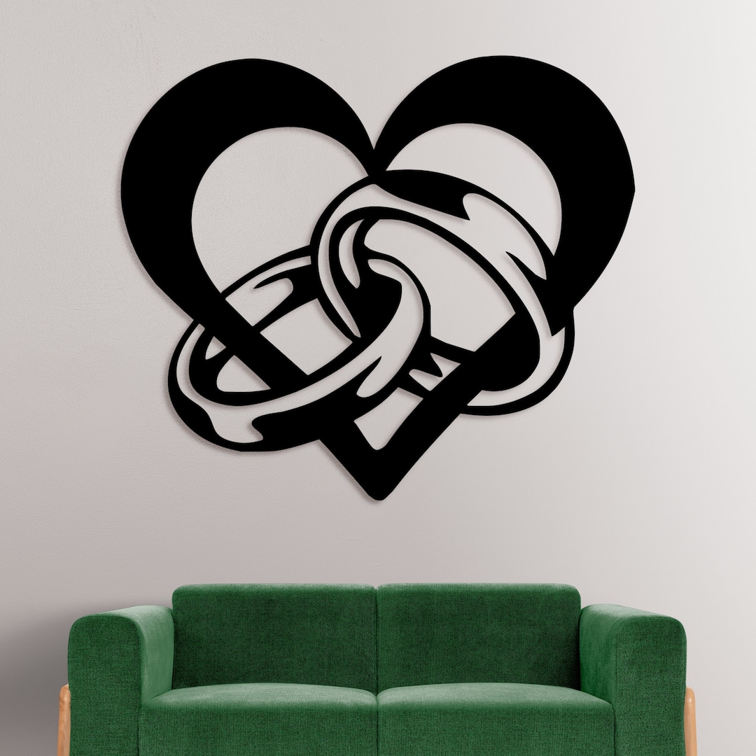 Wedding Rings Svg,wedding Heart Svg,wedding Couple Svg,instant Download ...