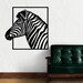 Zebra DXF File - Baby Zebra SVG, Safari Animal Clipart, Cute Zebra Face ...
