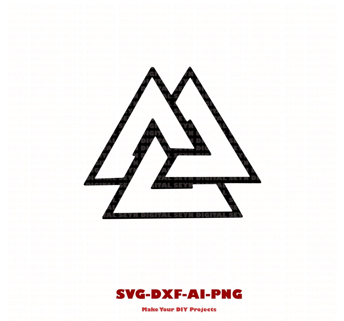 Triangle Wall Decor SVG: Laser Cut CNC Pattern (digital Download) - Etsy