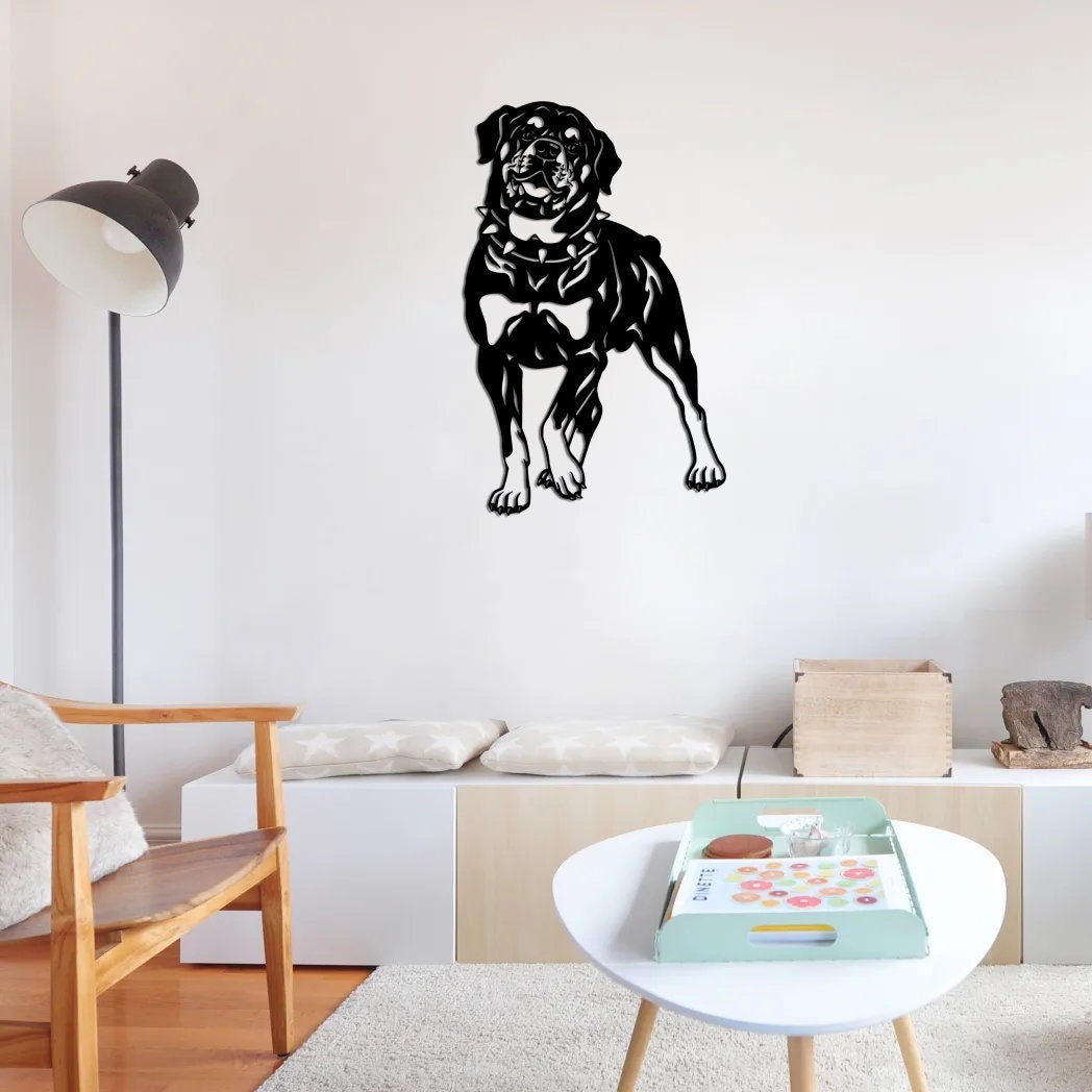 Rottweiler SVG, Silhouettes Dxf, Dog SVG Files for Cricut, Rottweiler ...