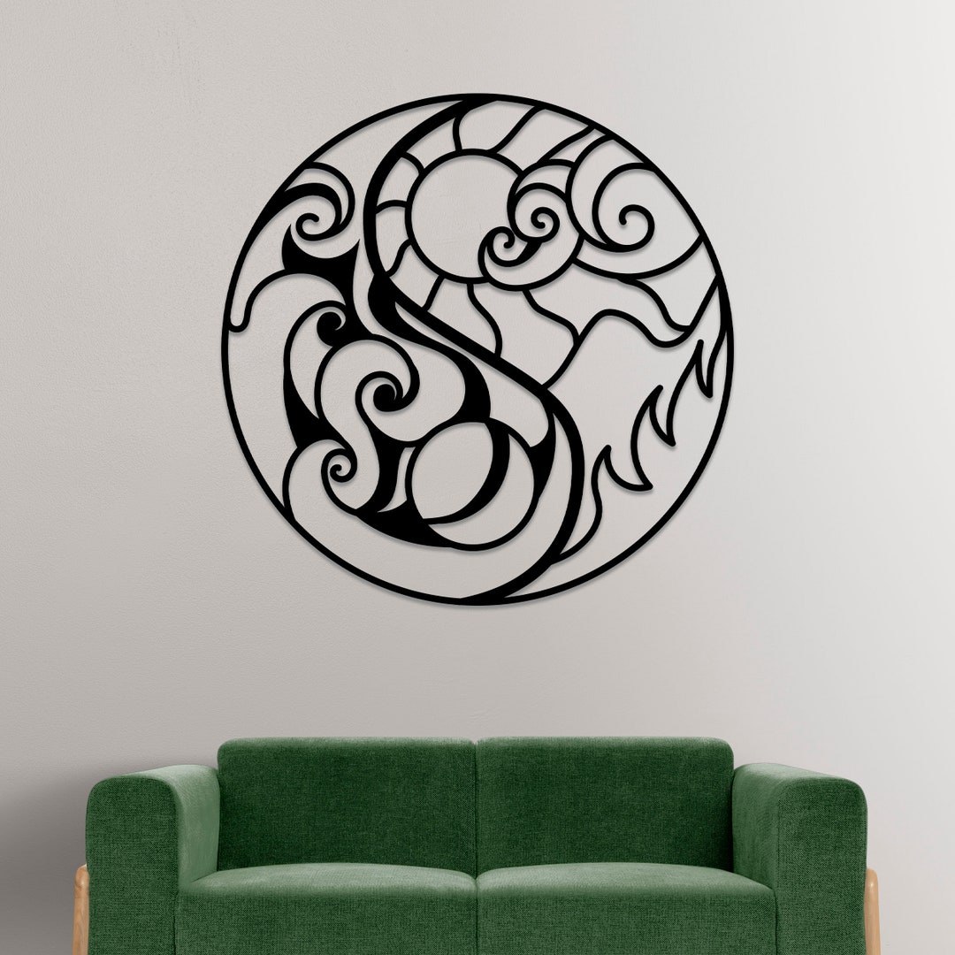 Wall Decor Art Svg-dxf-png-ai,decorative Panel Room Divider, Screen ...