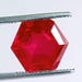 Certified Red Ruby Hexagon Shape AAA Quality 9.75 Ct Natural Mozambique ...