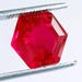 Certified Red Ruby Hexagon Shape AAA Quality 9.75 Ct Natural Mozambique ...