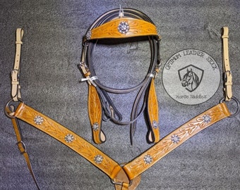 Handmade Western Leather Hand Carved Ranch Roper Horse Saddle With ...