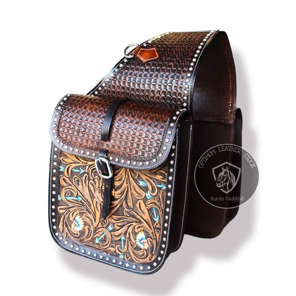 Horse Saddle Bag - Etsy