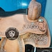 Handmade Western Leather Hand Carved Ranch Roper Horse Saddle, Size 10 ...
