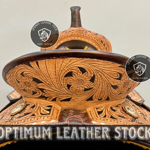 Deep Seat/high Cantle Western Barrel Racing Pony and Adult Size Premium ...