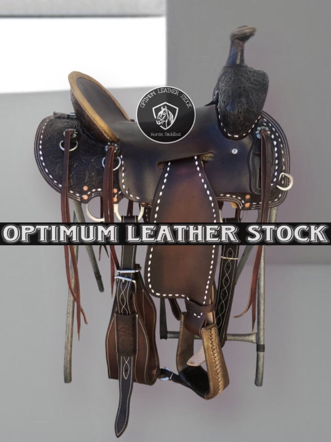 Deep Seat/high Cantle Western Ranch Roping Pony and Adult Size Premium ...