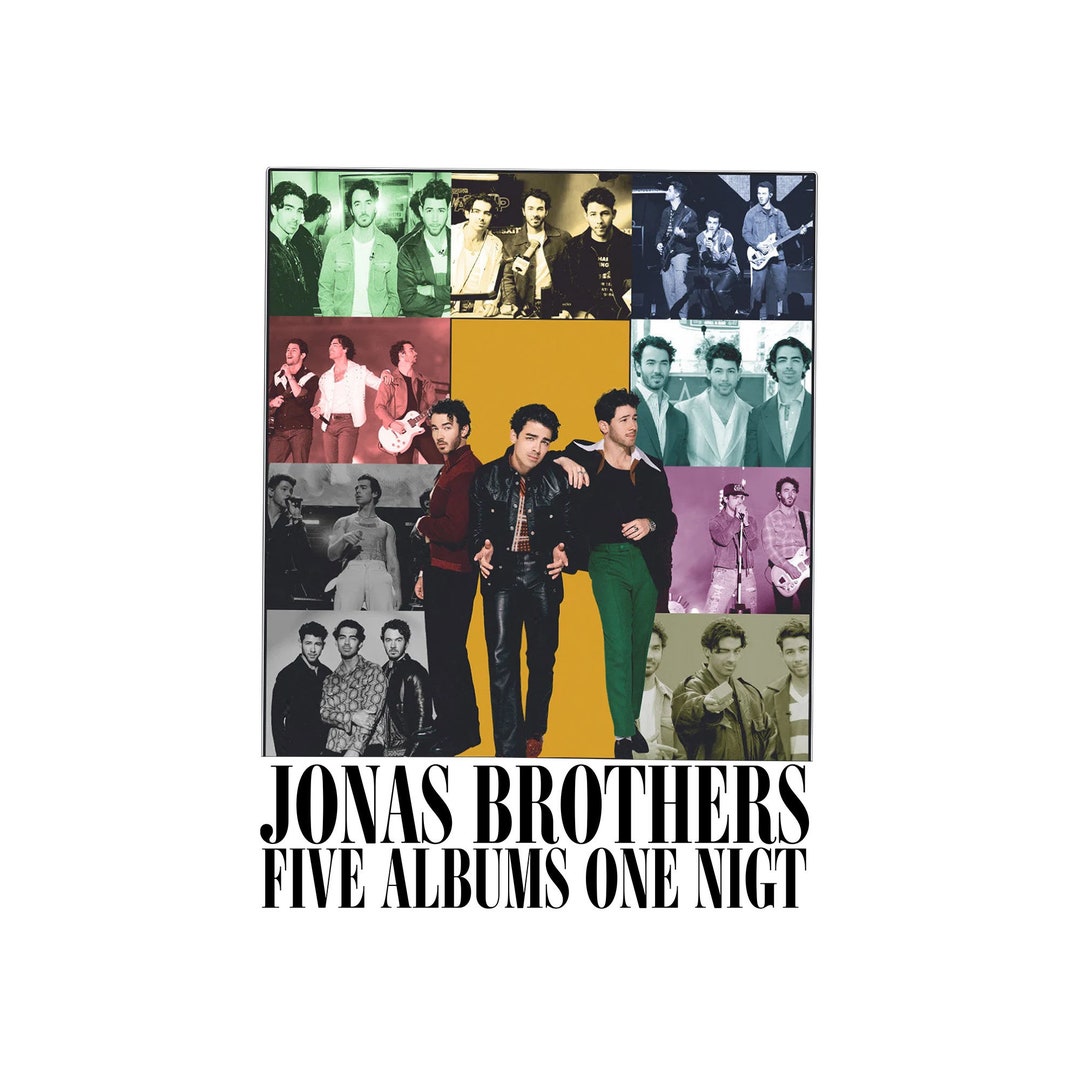 Retro Jonas Brothers the Eras Tour PNG Jonas Brothers Png - Etsy