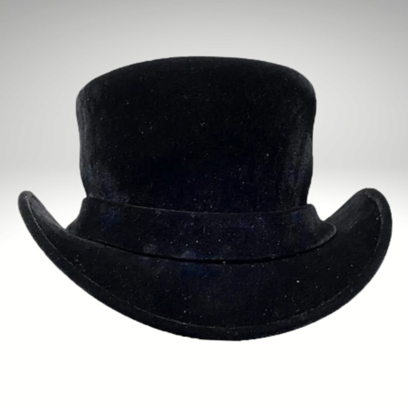 Velvet Top Hat - Etsy