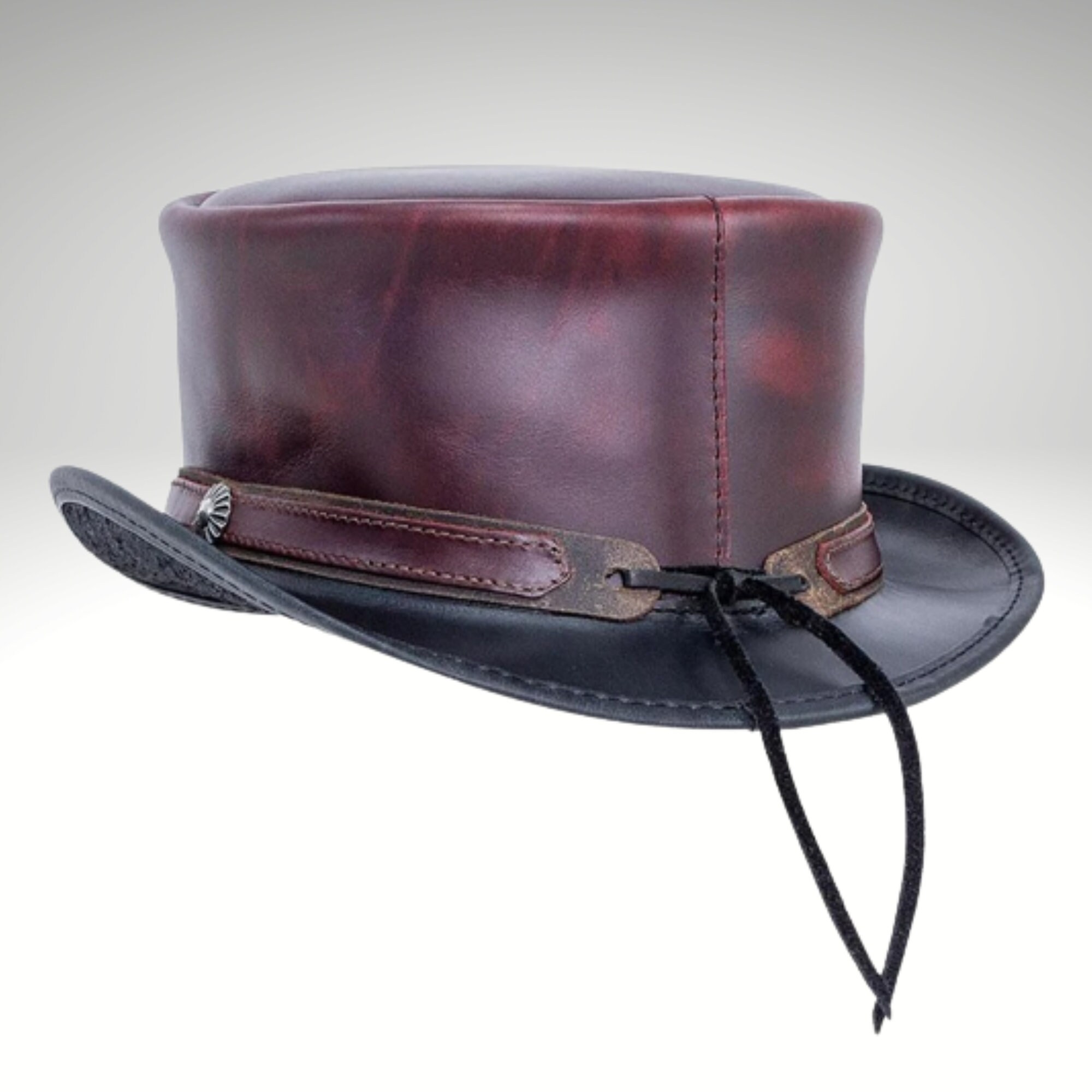Mad Hatter Hat | Mad Hatter Maroon Top Hat | Mad Hatter Top Hat- 100% ...