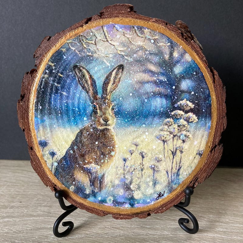 Hare Christmas Decoration - Etsy UK