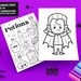 Halloween Printable Colouring Pages, Instant Download, Art and Crafts ...