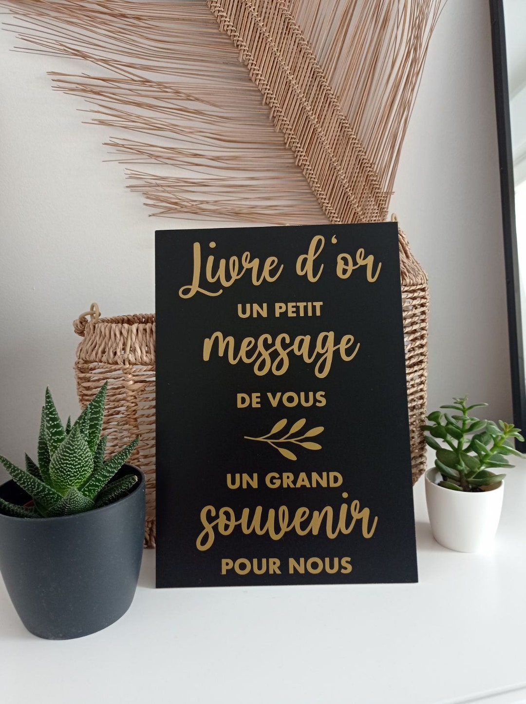 Pancarte Livre d'or - Etsy France