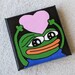 Hypers Love | Peepo Painting | Canvas Painting | Meme Frog | Twitch ...
